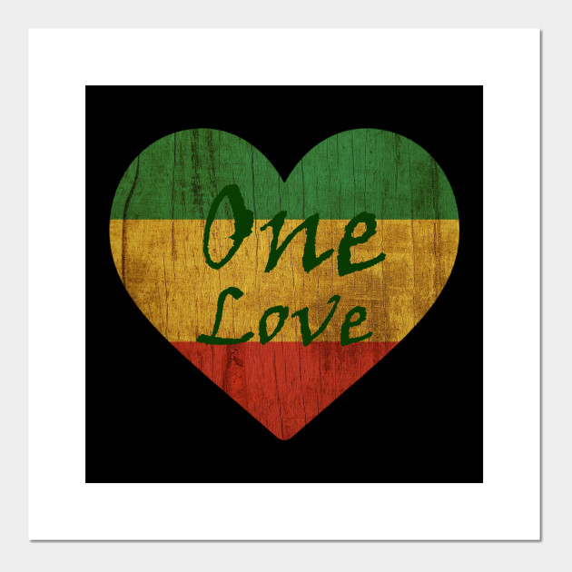 One Love Reggae Rastafarian World Peace Posters And Art Prints